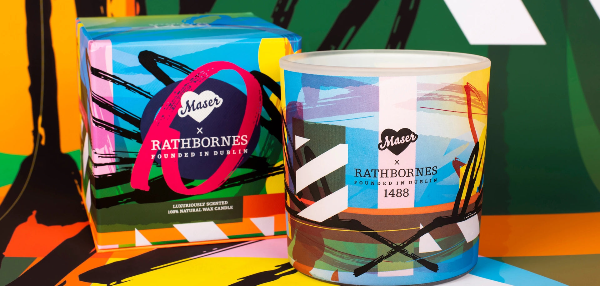 Maser X Candle & Reed Collection | Rathbornes 1488