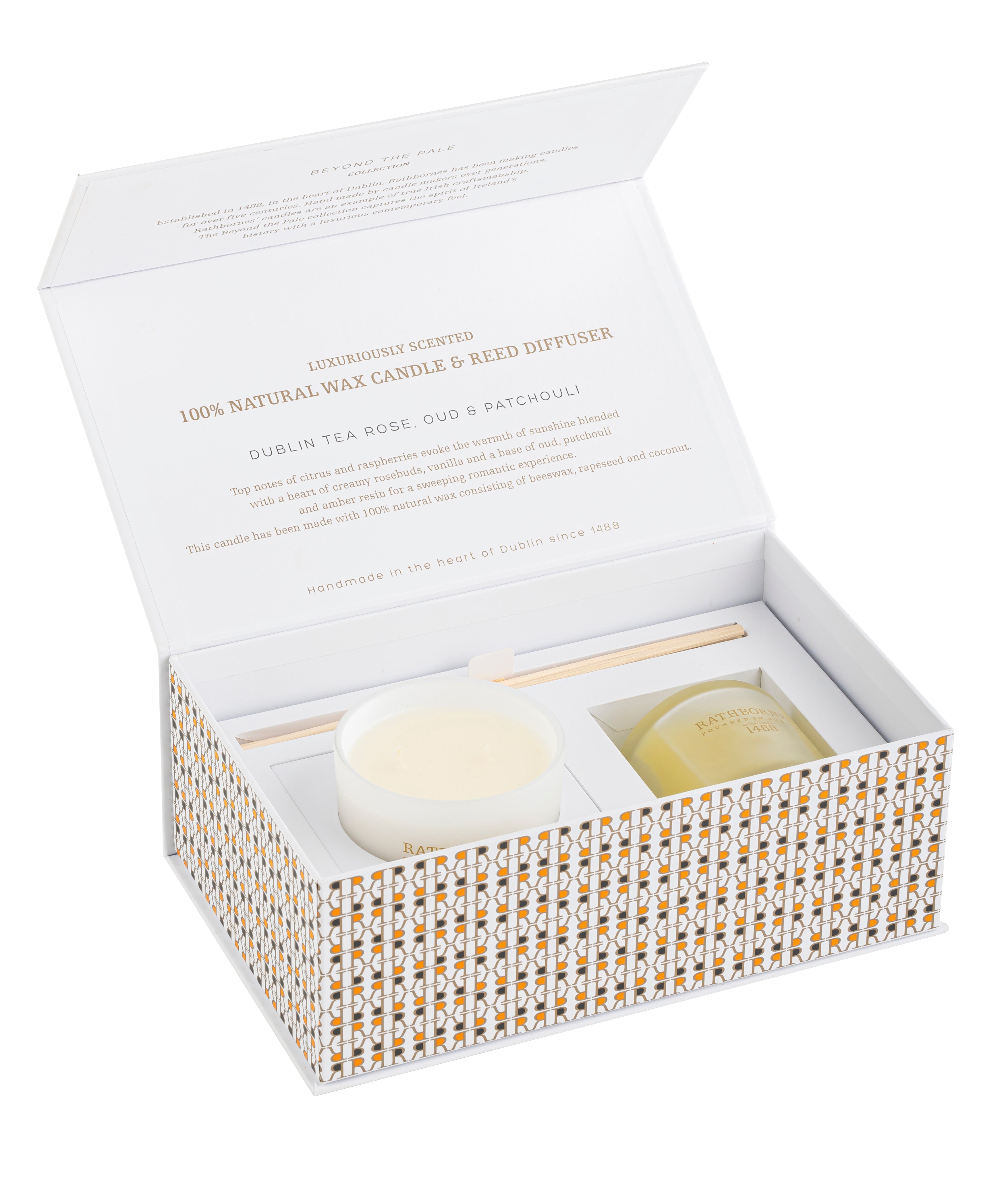 Dublin Tea Rose Diffuser And Candle Gift Set – Rathbornes